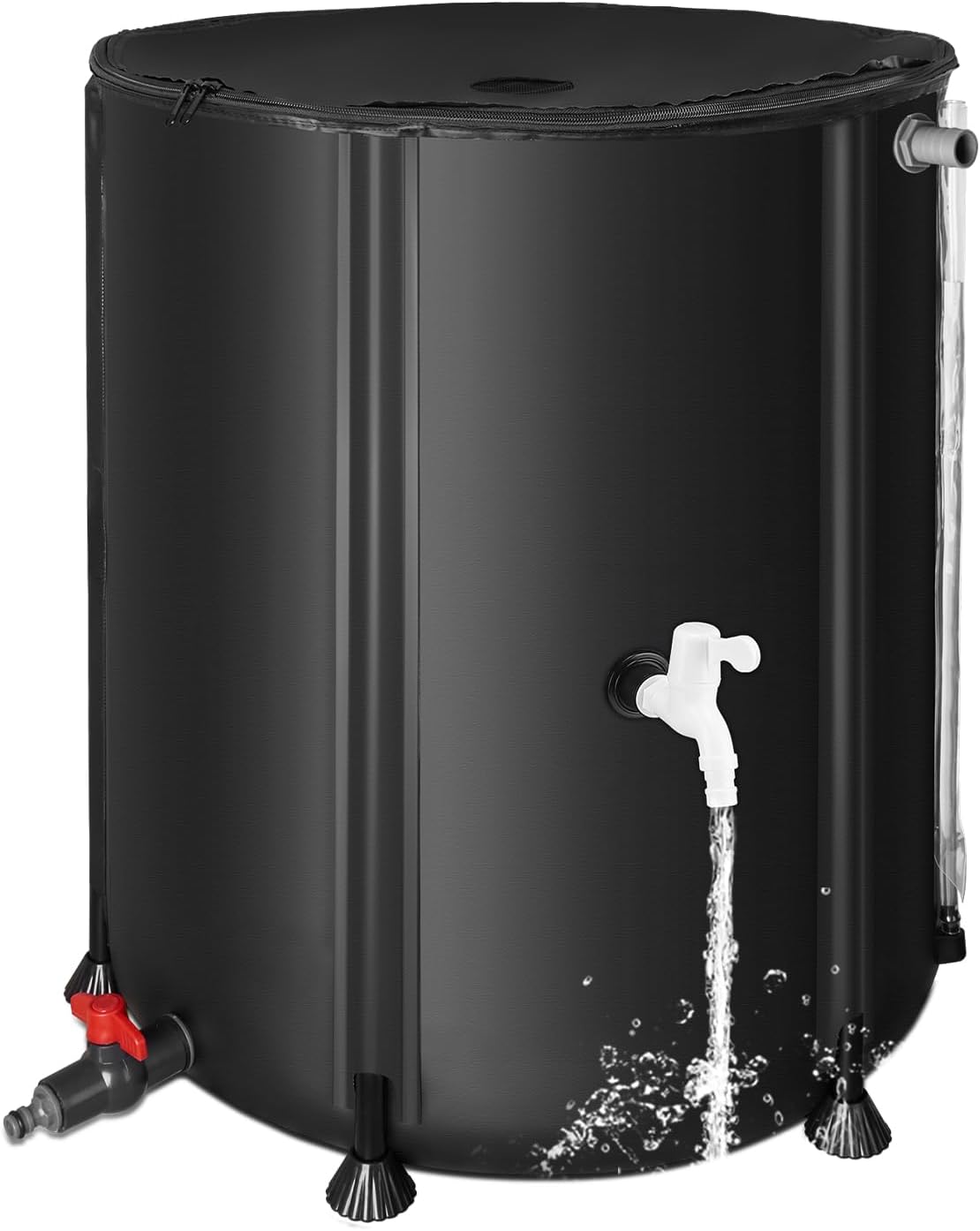 Amazon.com : BayTec 30 Gallon Plastic Water Barrel Great for Long Term ...