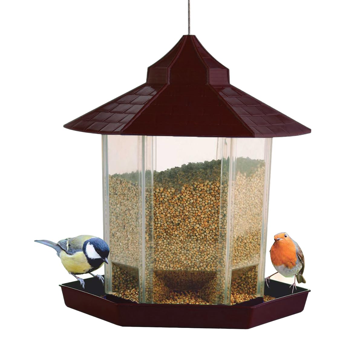 Garden's Presents Perfect Plastic Hut Shape with Stainless Steal 1 ...