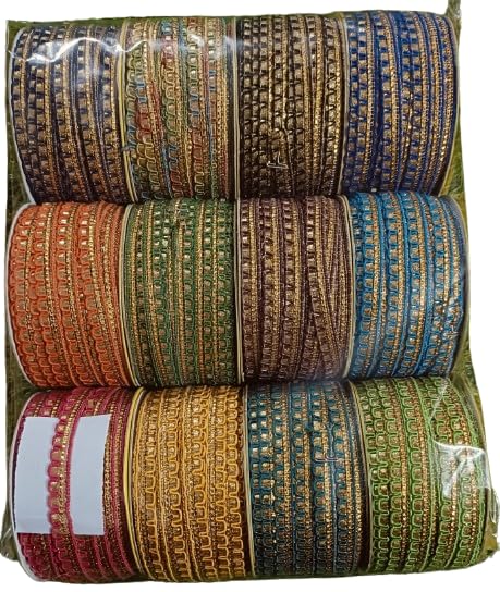 JAY MAJISA Lace Border with Design Lace Border for Dupatta, Bridal ...