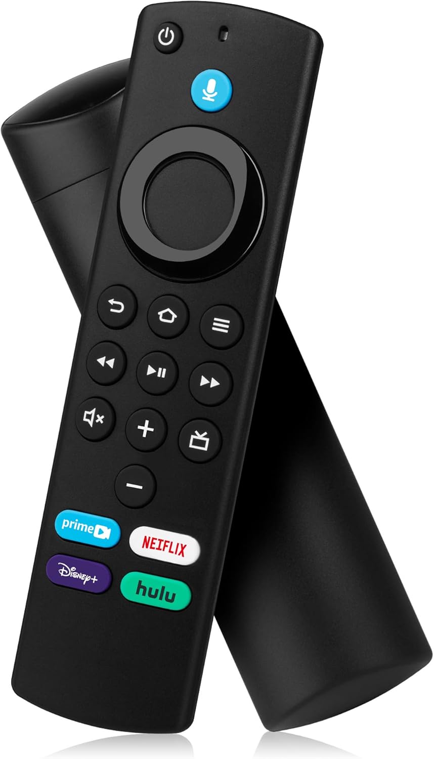 Amazon.com: Voice Remote Control Fit for Fire Smart TVs (3rd Gen ...
