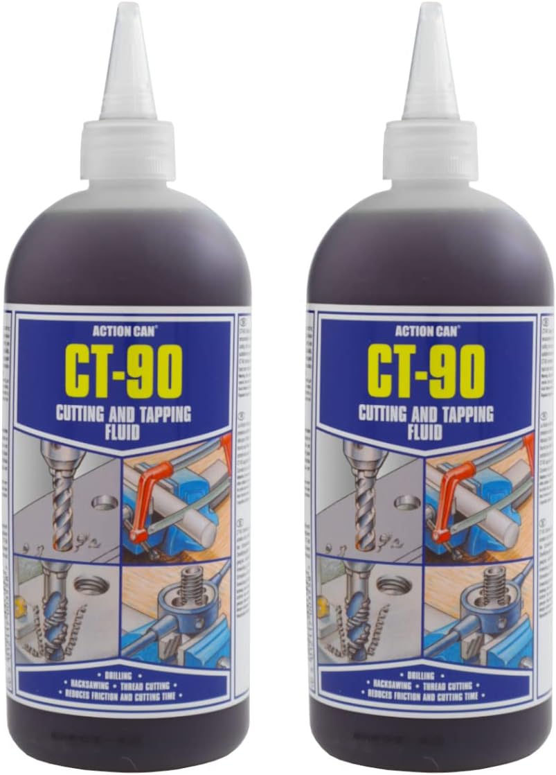 (Pack of 2) 500ml Bottle CT-90 Cutting & Tapping Oil Fluid - Drilling ...