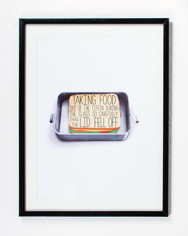 Word Parlor Childhood Memories Art Print (Lunchbox) : Amazon.in: Home ...