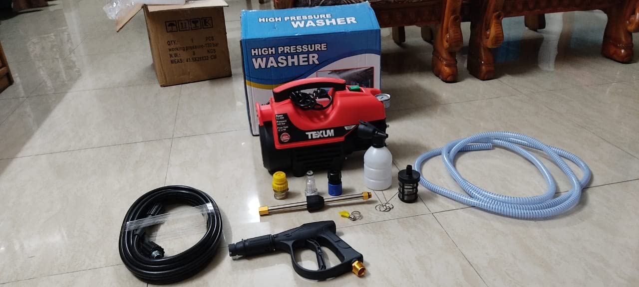 Texum TX-50 Portable high Pressure Car Washer Machine for Washing car ...