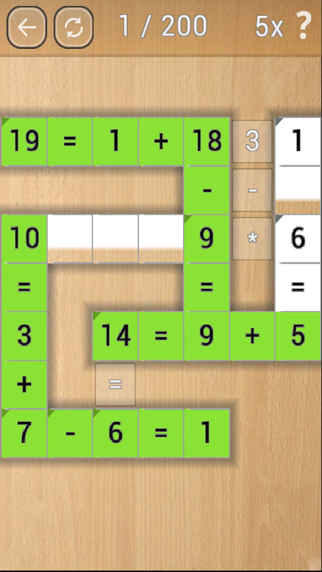 Cross Numbers - Cross Equate - math game - Application sur Amazon Appstore