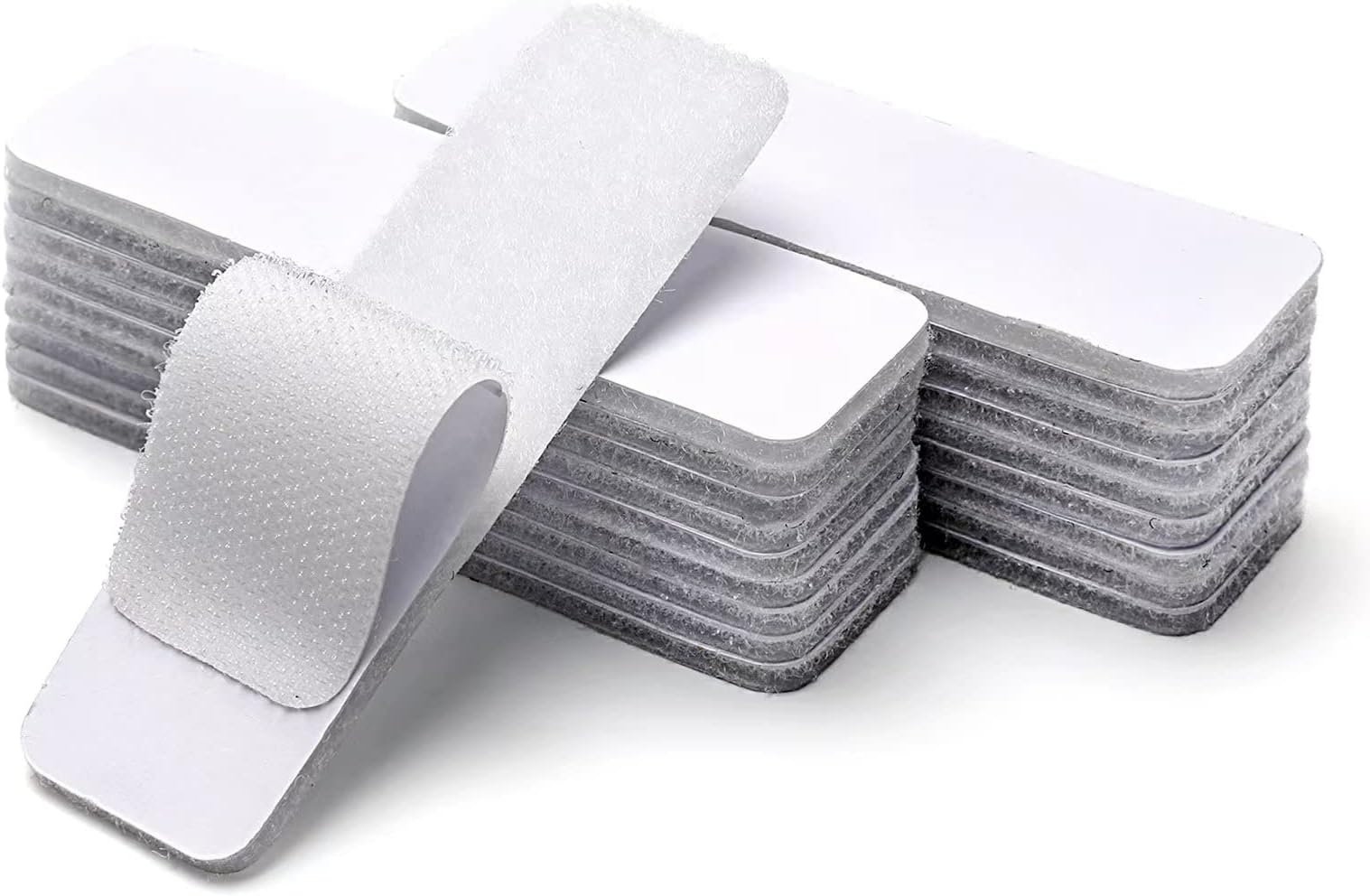 Amazon.com: WGLILO 20 Sets Hook and Loop Strips with Adhesive - 1x4 ...