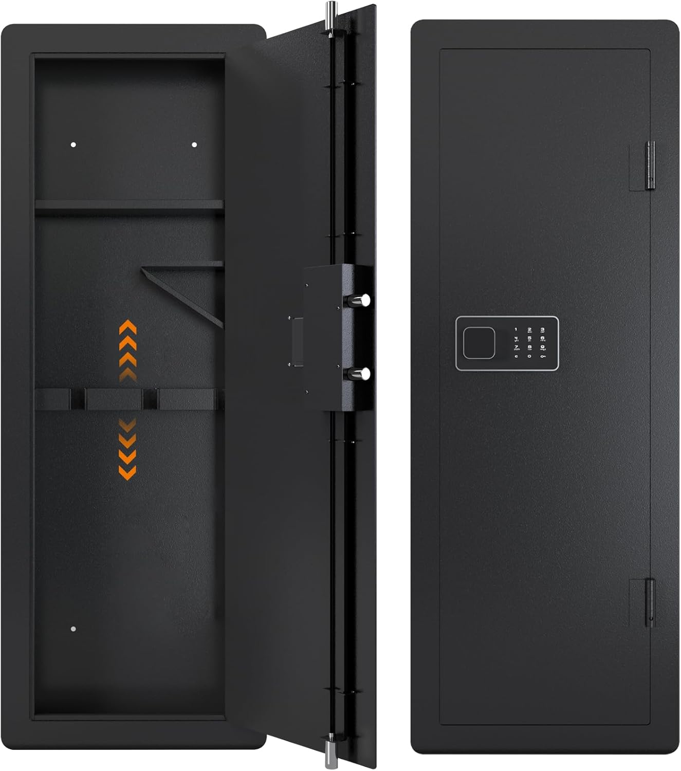 SAPITAL 45" Gun Safe, Gun Safes & Cabinets, Wall Safes Between the ...