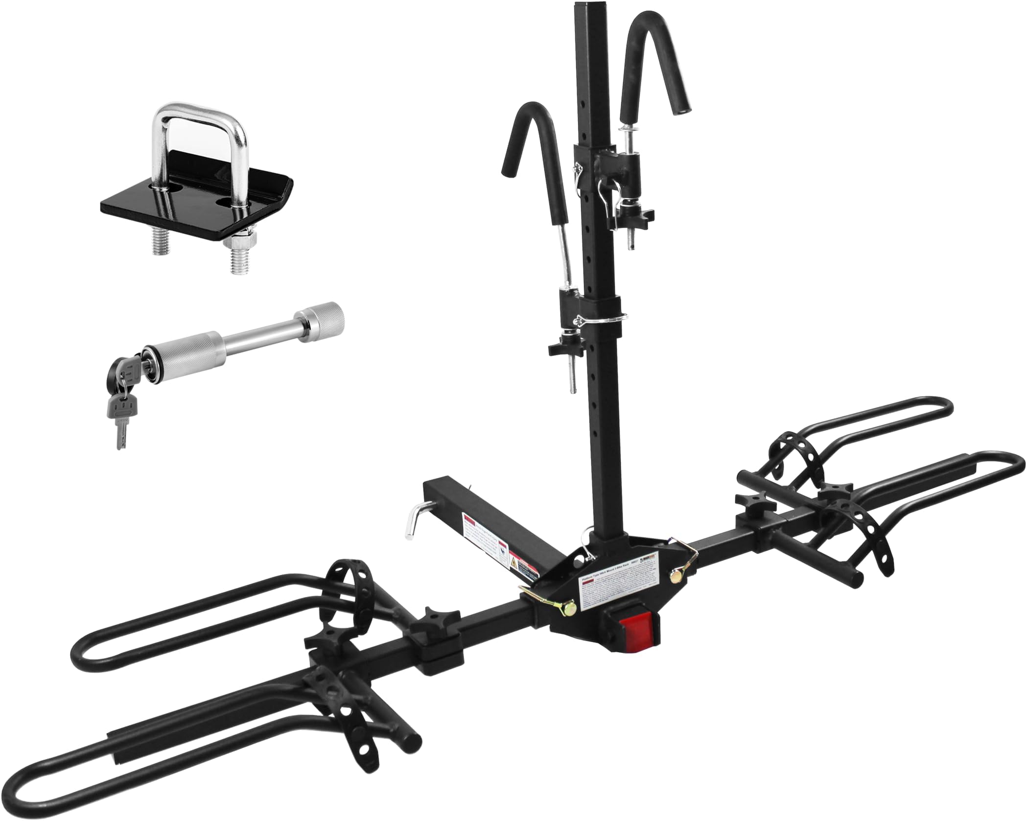 Amazon.com: MaxxHaul 50930 Hitch Mount Bike Rack Platform - Style 2 ...