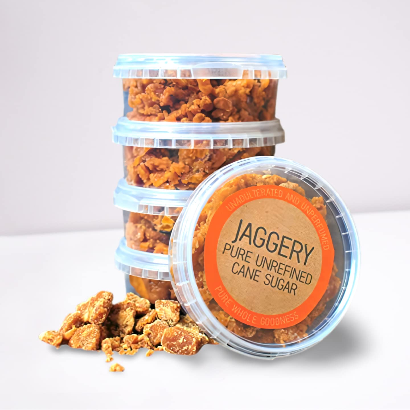 JAGGERY (Gor) - 150g | Unprocessed, all natural, 100% chemical free ...