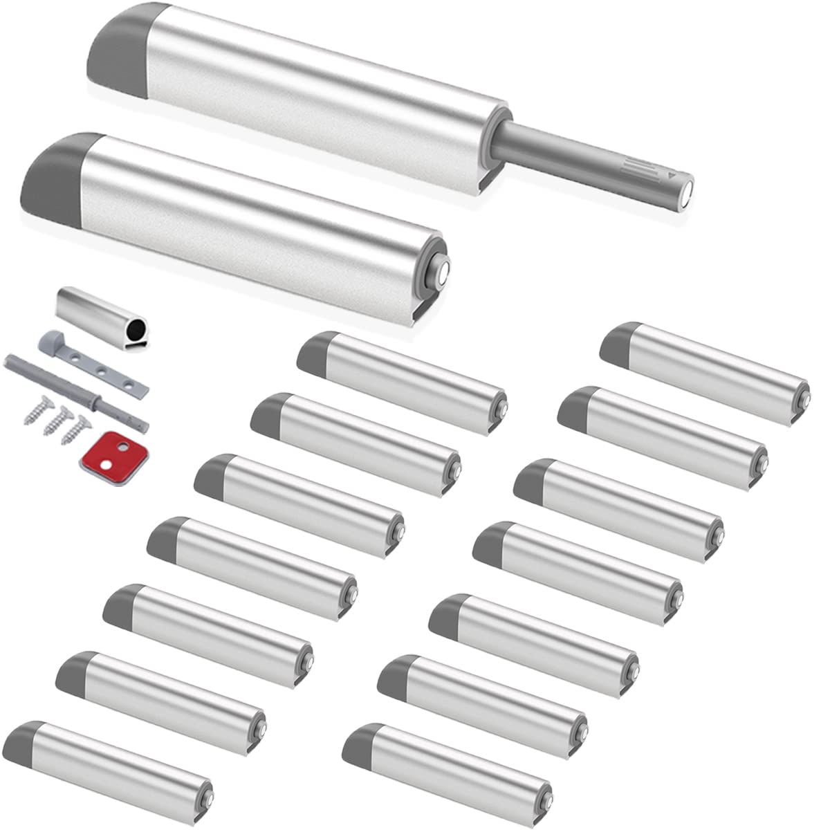 Snapklik.com : Push To Open Door Latches Hardware CBRIVE 16 Pack ...
