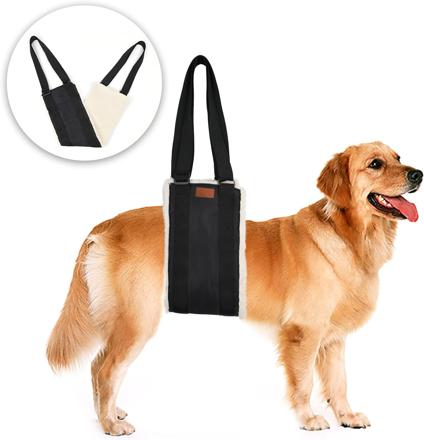 Dog Lift Harness Front Rear Leg Dog Lift Support Sling Back Legs Hip ...