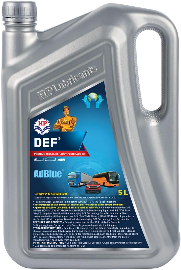 HP Lubricants Diesel Exhaust Fluid -5 Litre : Amazon.in: Car & Motorbike