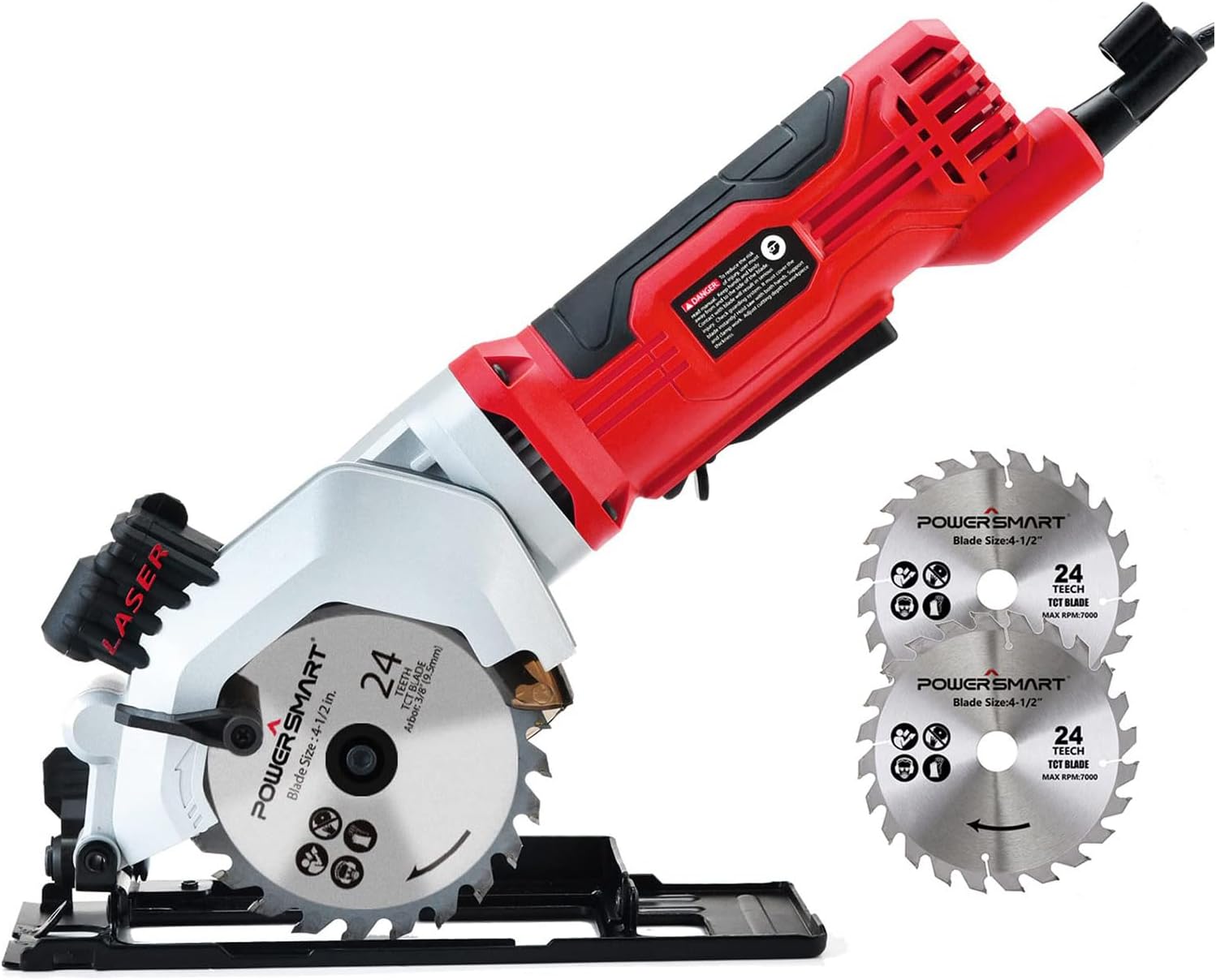 Mini Circular Saw Set, King Showden 400W High Powered Professional ...