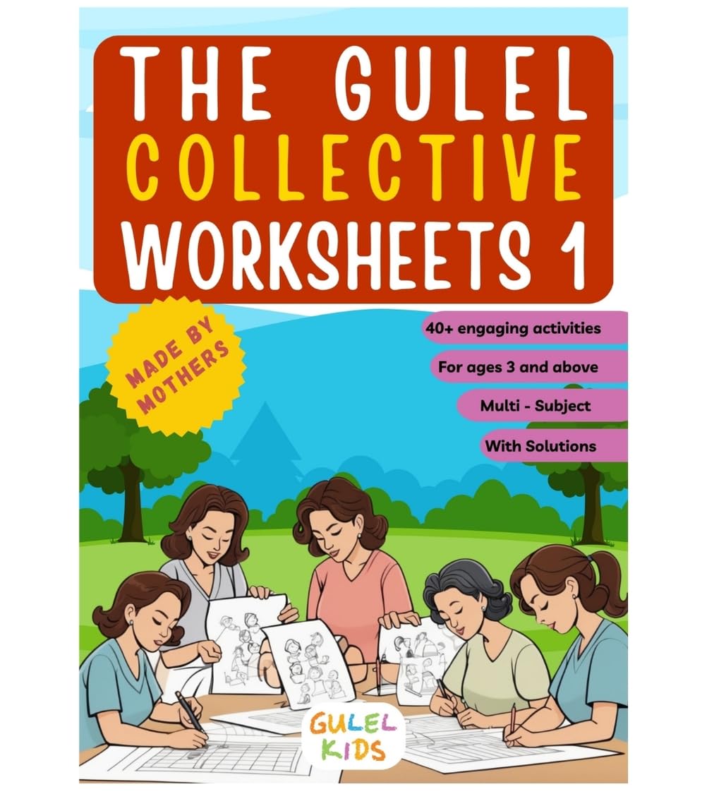 Buy Gulel Kids Collective Worksheets 1 For Kids & Children 3 and Above ...