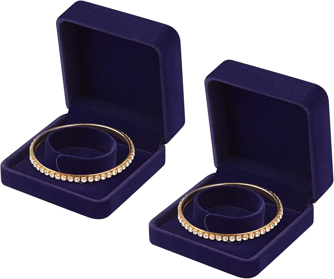 Amazon.com: Joy.Box Velvet Bracelet Gift Box Jewelry Display,Black (1pc ...