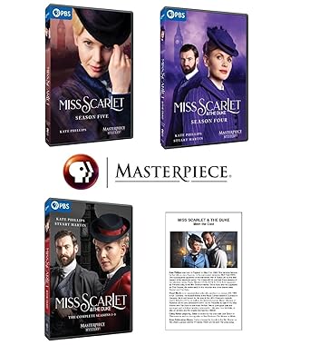 Amazon.com: Miss Scarlet & The Duke: Complete Seasons 1 thru 5 PLUS ...