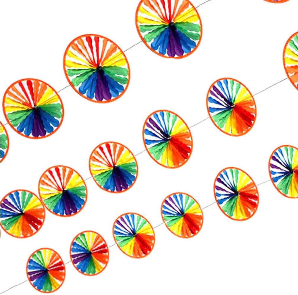 Amazon.com: Cabilock String Rope Pinwheel Outdoor Garden Layout ...