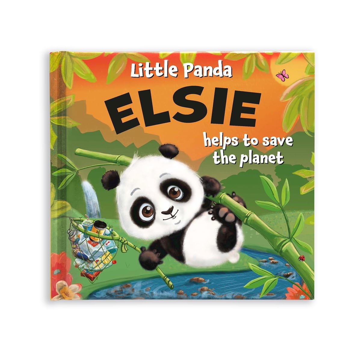 Personalised Children's Storybook - Little Panda Helps to Save the Planet (Elsie)(: Amazon.co.uk ...