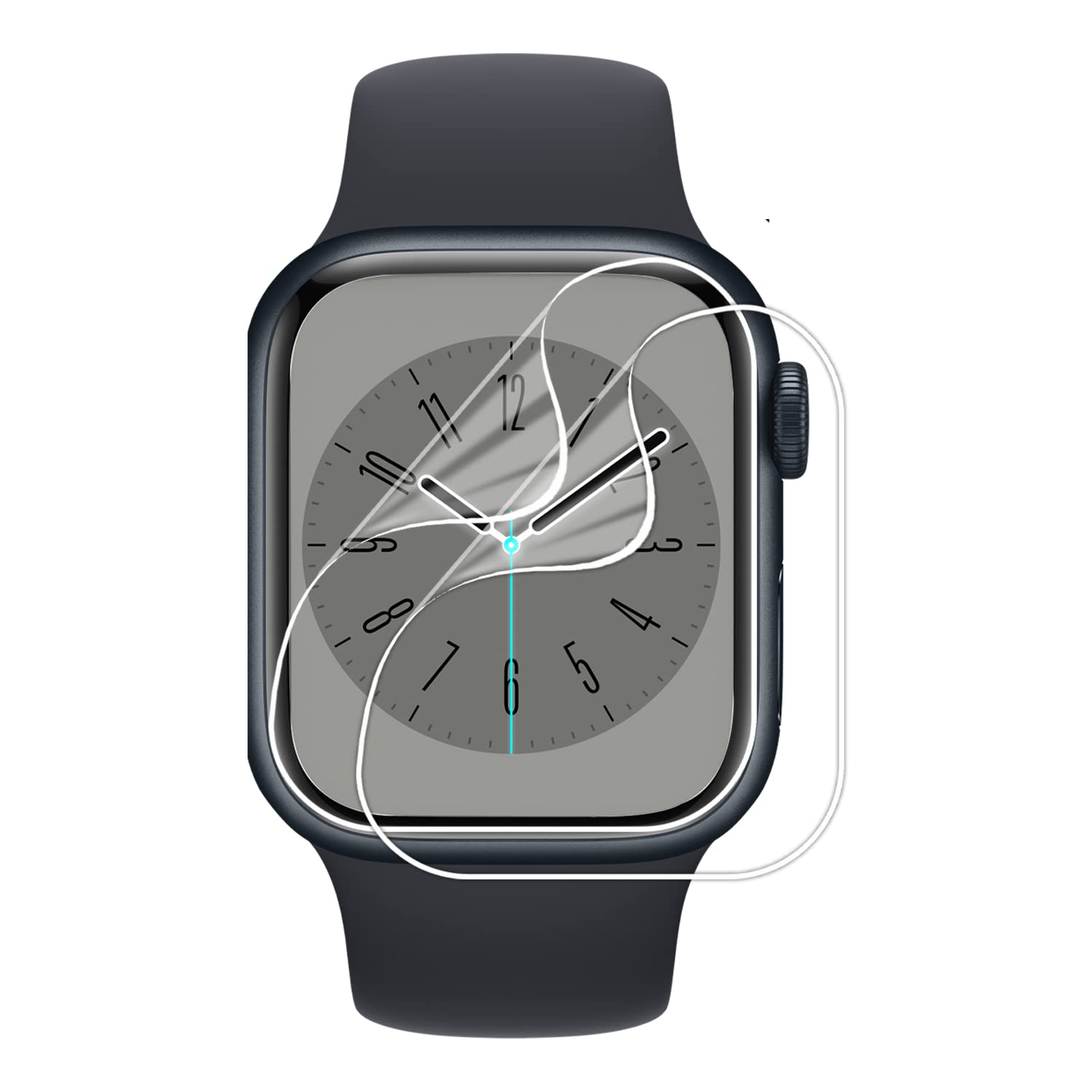 POPIO Acrylic Screen Guard Protector Compatible For Apple Watch Series ...