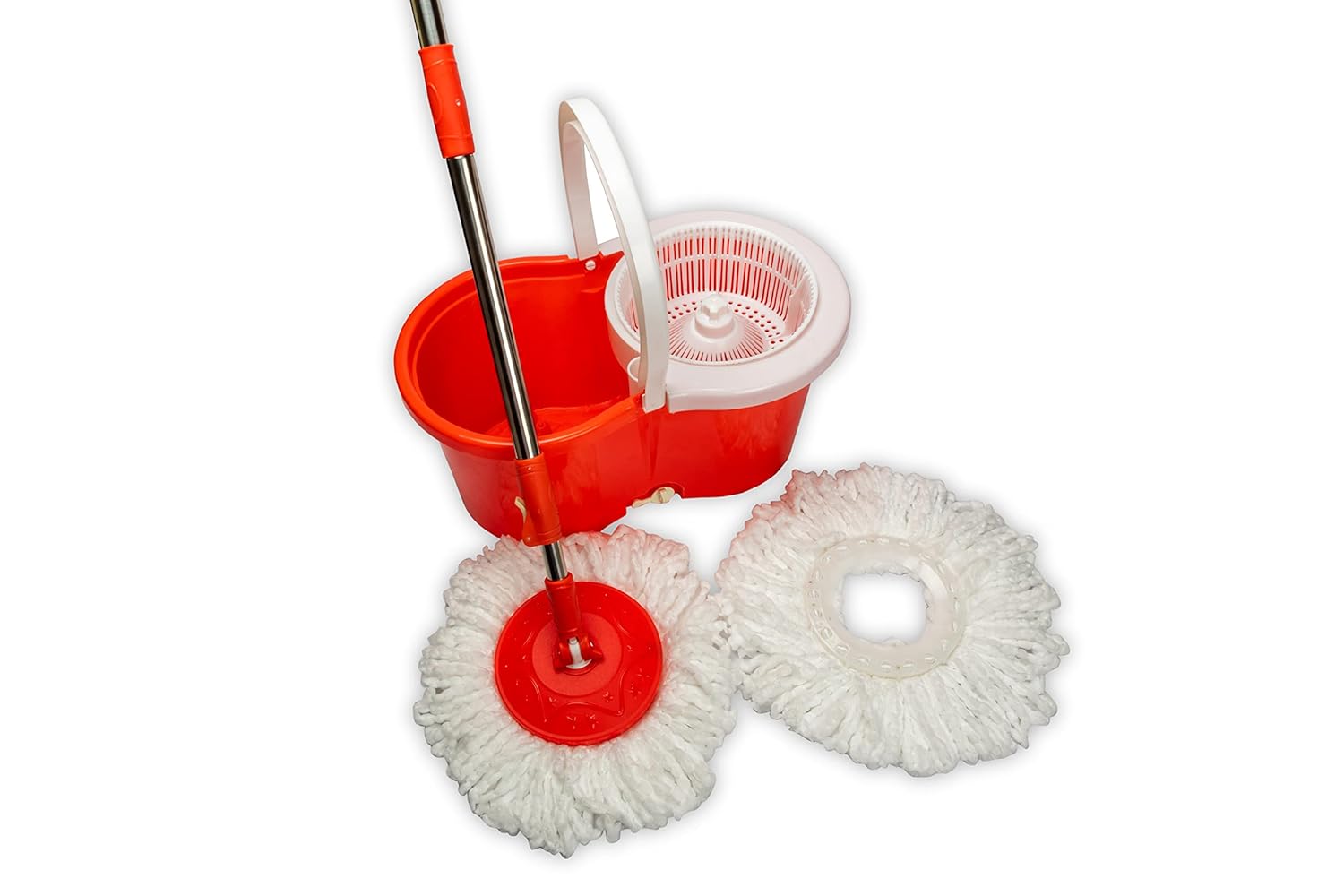 MAYFAIRPLUS Star Spin Mop Set for Effortless Floor Cleaning, Pocha ...