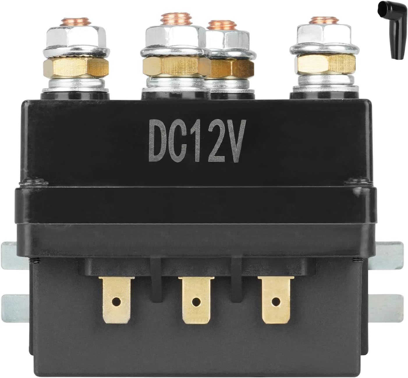 Amazon.com: Chabushi 12V 500A Solenoid Relay Contactor with 6 ...