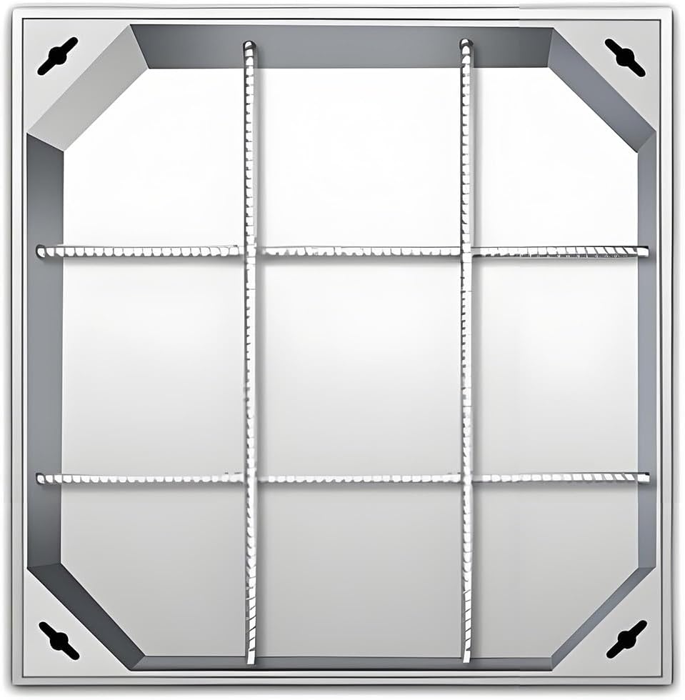 Rectangular Reinforced Steel Septic Tank Lid, Invisible Sewage Basin ...