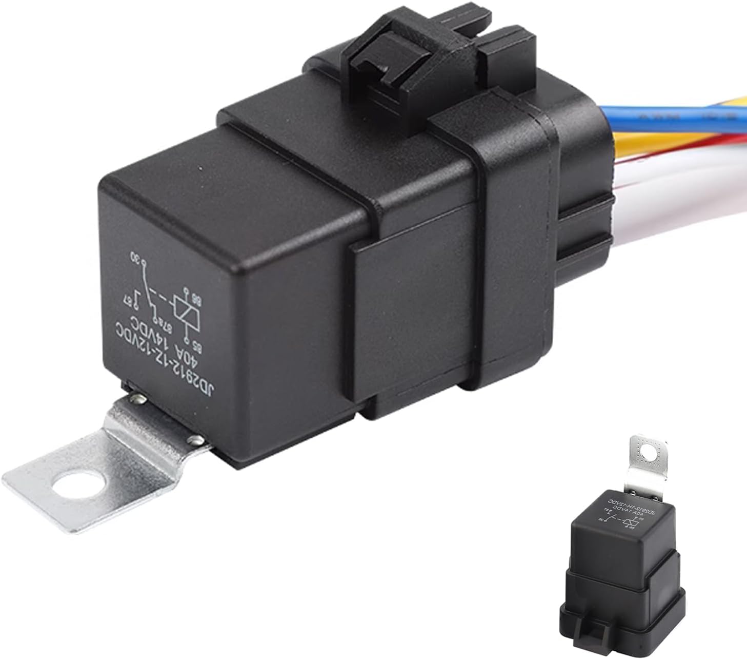 Amazon.com: GKmow 1 PC 5 Pin Automotive Relay, 40A 12V DC Waterproof ...