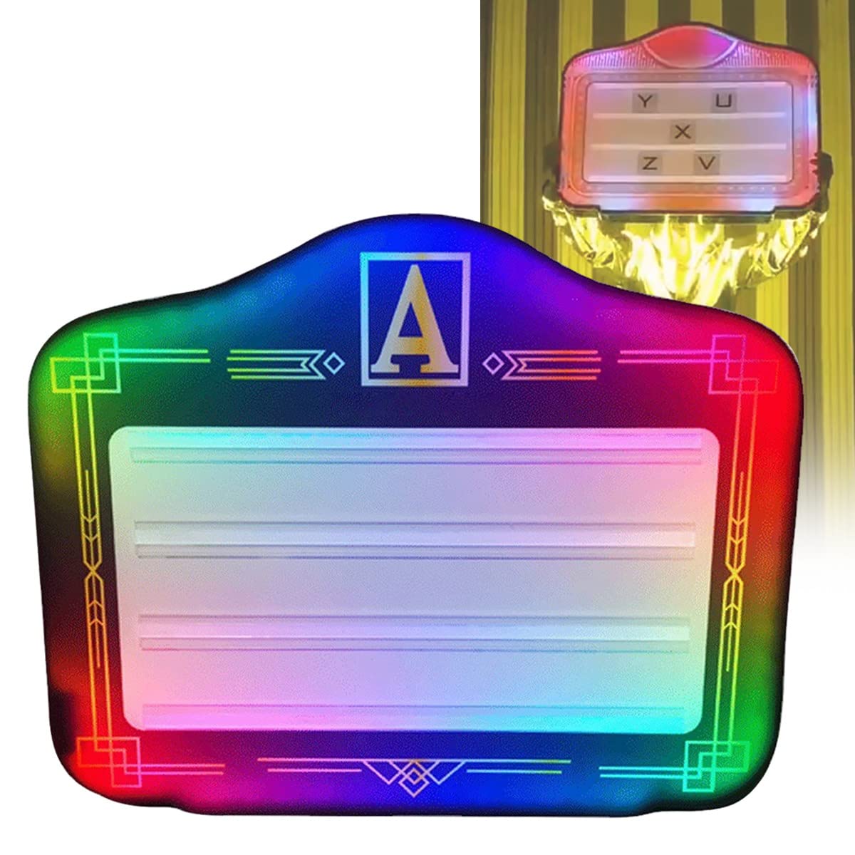 Amazon.com: FADALE LED Letter Bottle Presenter, Color Change ...