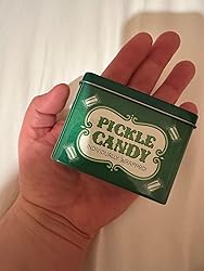 Amazon.com : Collections Etc Archie McPhee Pickle Candy in Tin ...