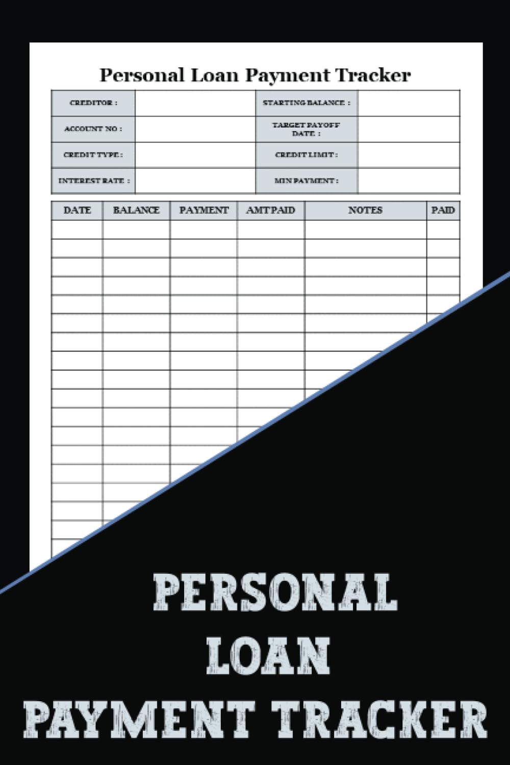 Amazon.com: Personal Loan Payment Tracker: Track your personal loan ...