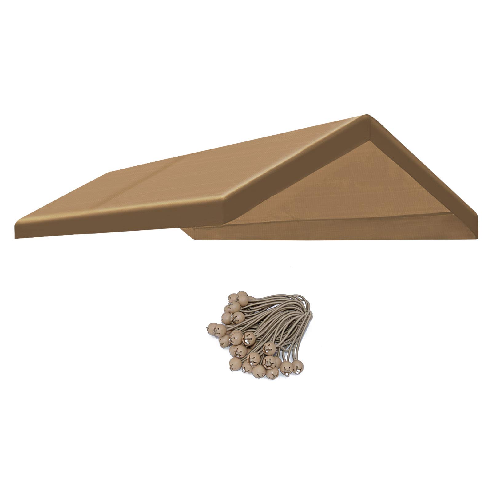 Buy YardGrow 10x20 Ft Heavy Duty Carport Replacement Canopy Cover