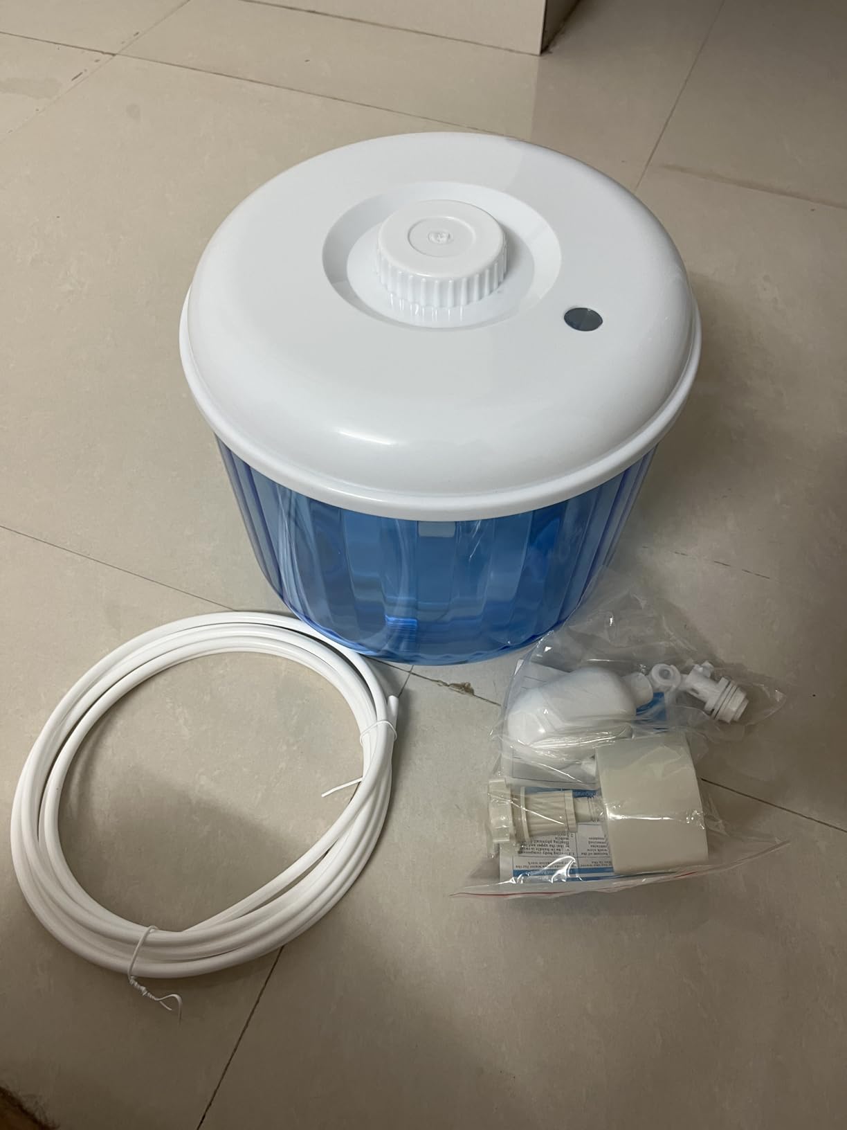 AQUALIQUID RO Water Dispenser Plastic JAR with Float Valve RO ABS Food ...