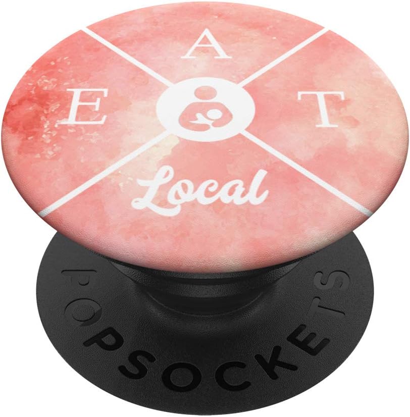 Amazon.com: Eat Local Breastfeeding Support For Nursing Moms Pink ...