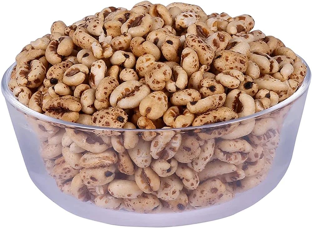 Chi snacks homemade roasted puffed wheat(sweet) 450gm free from oil and ...