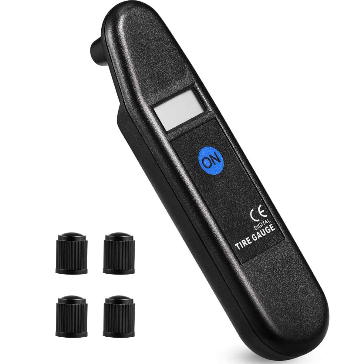 CZC AUTO Digital Tyre Pressure Gauge Checker 100 PSI 4 Ranges with LCD ...