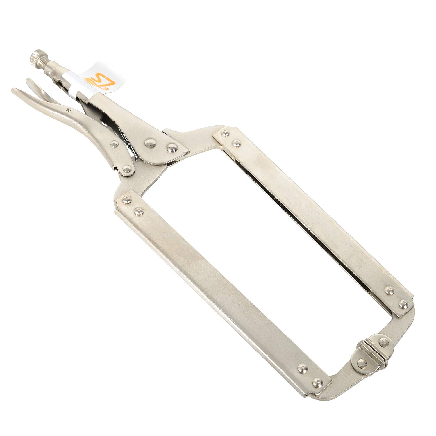 Watch S7 Locking C-Clamp 18 Inch,Heavy Duty C-Clamps with Swivel Pads ...