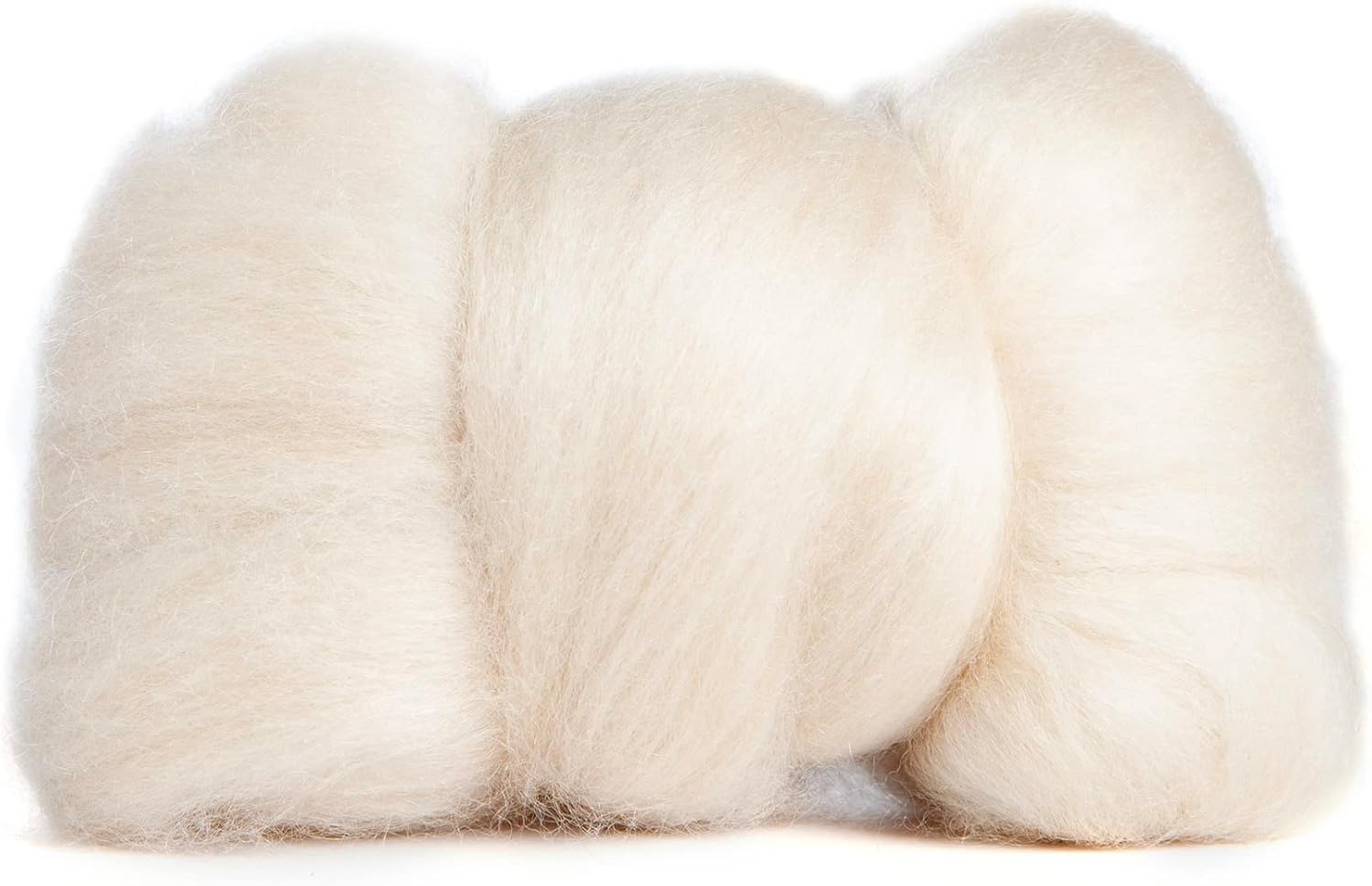 Amazon.com: 100% Natural Mongolian Cashmere Wool Top Sliver, Undyed ...