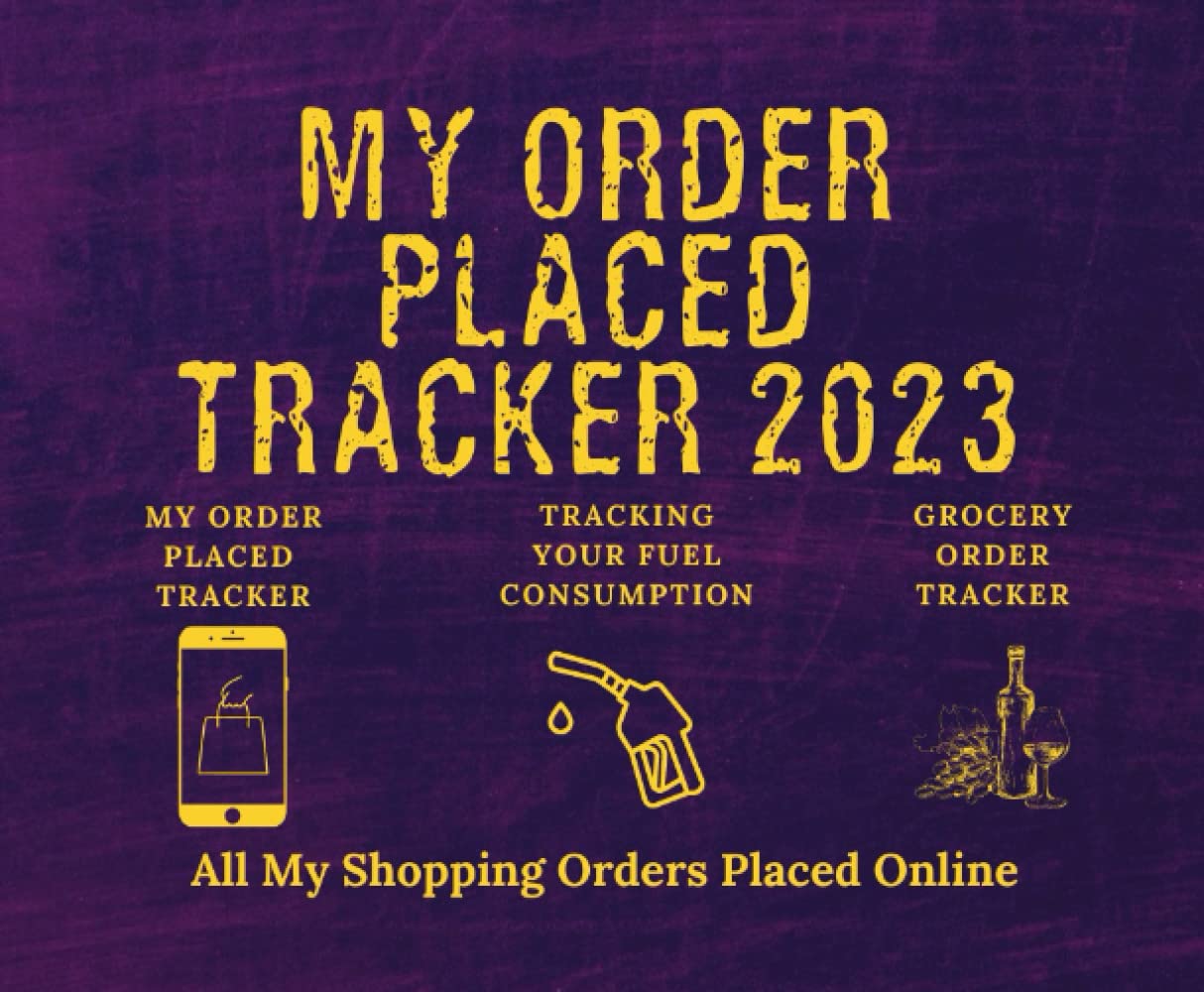 Amazon.com: My Order Placed Tracker 2023: All My Shopping Orders Placed ...