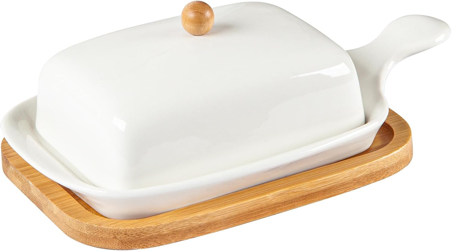 Amazon.com: Butter Dish with Lid - Elegant Butter Keeper for Kitchen ...
