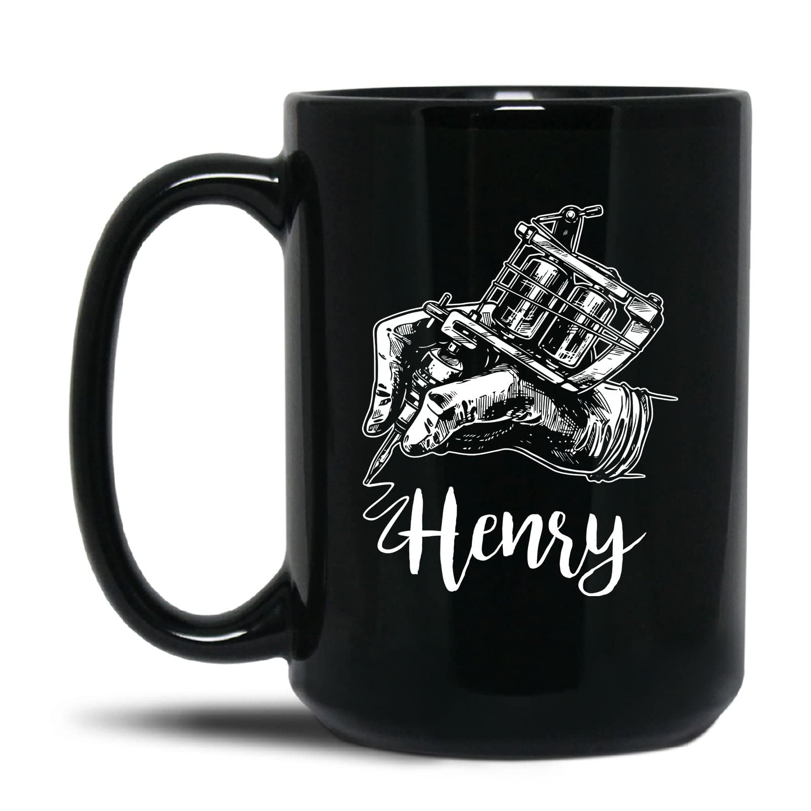 Amazon.com: Tattoo Artist Mug | Personalized Tattoo Artist Coffee Mug ...