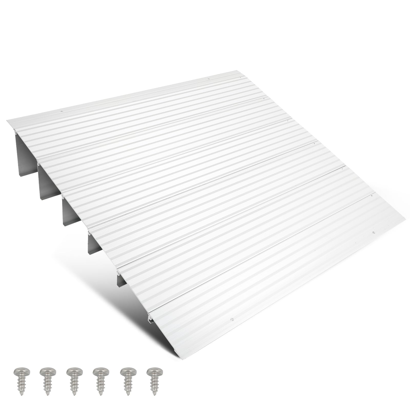 Amazon.com: SCITOO Door Threshold Ramp 6" Rise Aluminum Mobility Entry ...