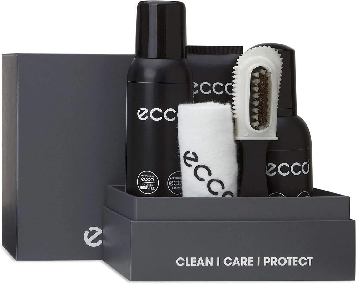Amazon.com: ECCO unisex adult Shoe Care Kit, Neutral, No Size M EU No ...