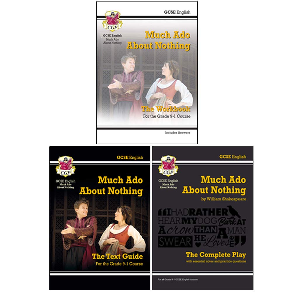 CGP GCSE Nnglish The Complete Play, Shakespeare Text Guide 3 Books ...