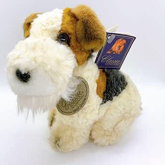 Amazon.co.jp: *Aurora Classic Fox Terrier Plush Dog : Toys & Games