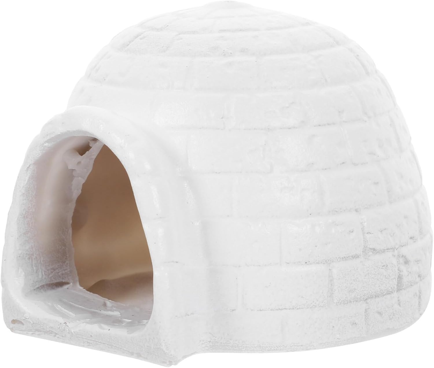 Amazon.com: DEARMAMY Igloo Aquarium Decorations Mini Igloo Figurine ...