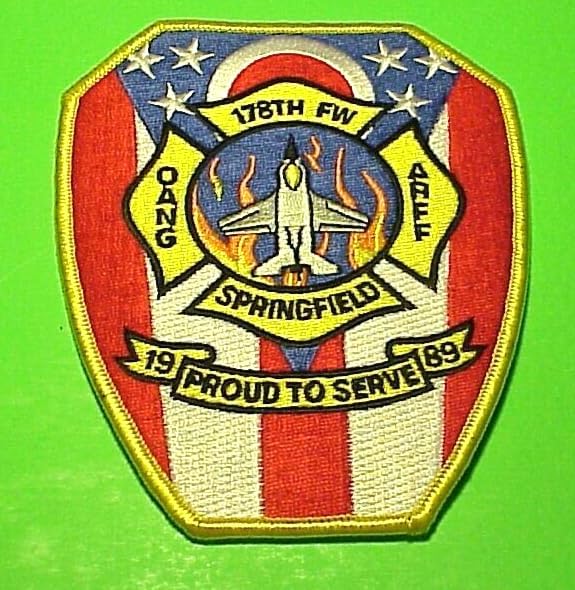 Amazon.com: Springfield Ohio Oh 5 Oang/Arff / 178Th Fw Fire Department ...