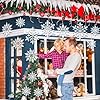 Amazon.com: 12pcs Large Christmas Hanging Snowflakes Decorations ...