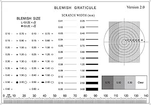 Amazon.com: VAKUUM Lab Microscope Slides Soft Ruler Microscope Micrometer Calibration Slide Line ...
