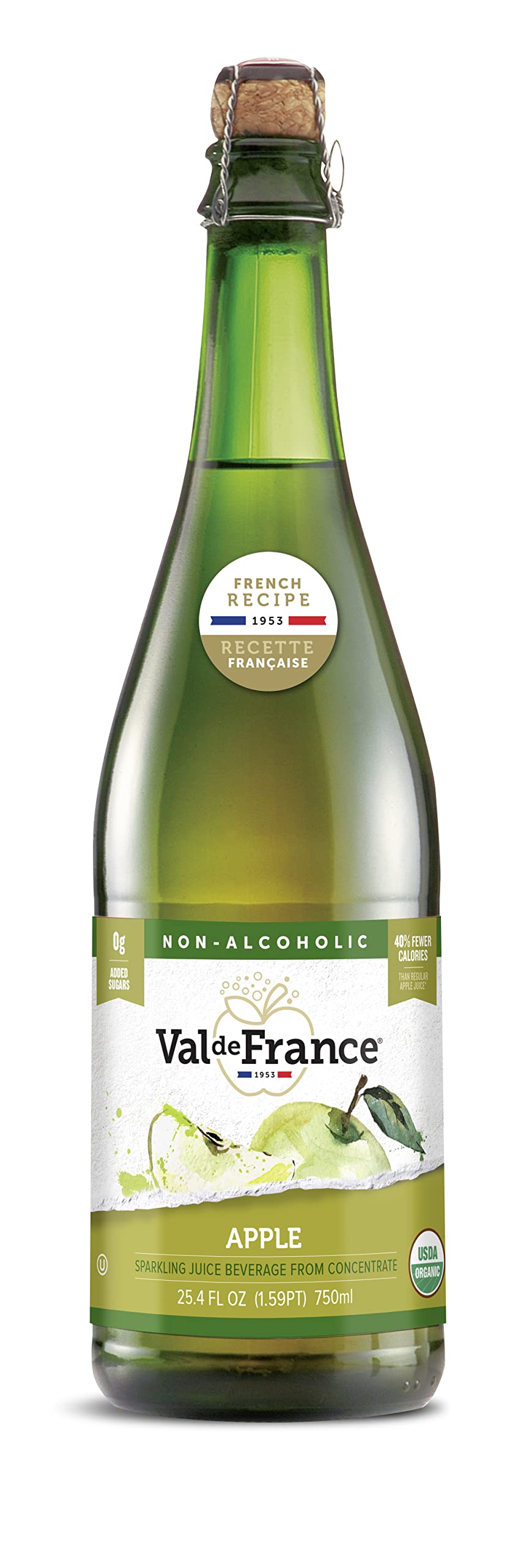 Amazon.com : Val de France, Non-Alcoholic, Reduced Calorie, Organic and ...