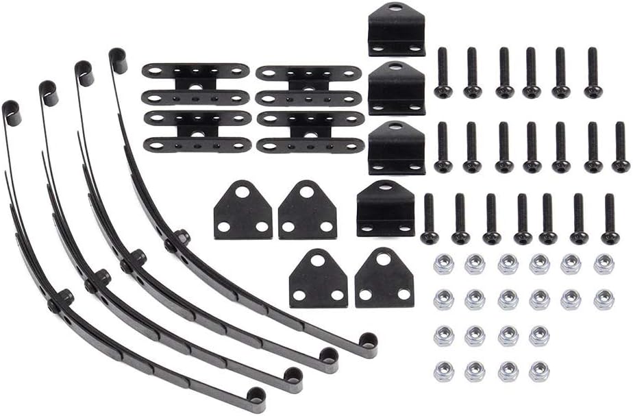 INJORA RC Suspensión Barra Set RC Car Spring Suspension Barra Leaf ...