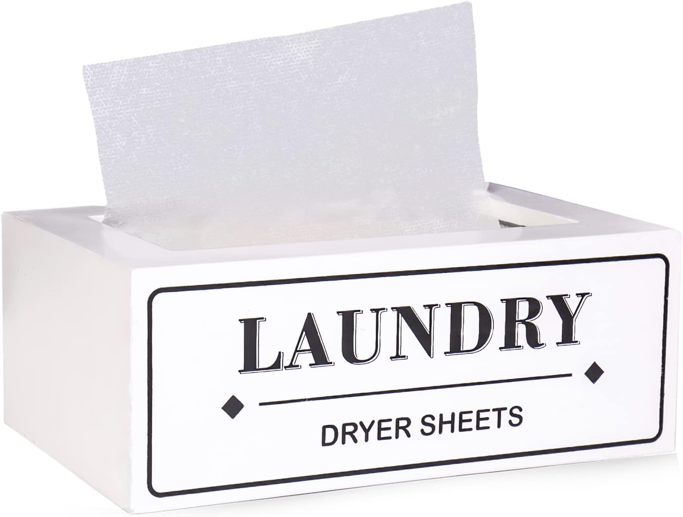 Amazon.com: WellSign Dryer Sheet Holder with Hinged Lid for Laundry ...